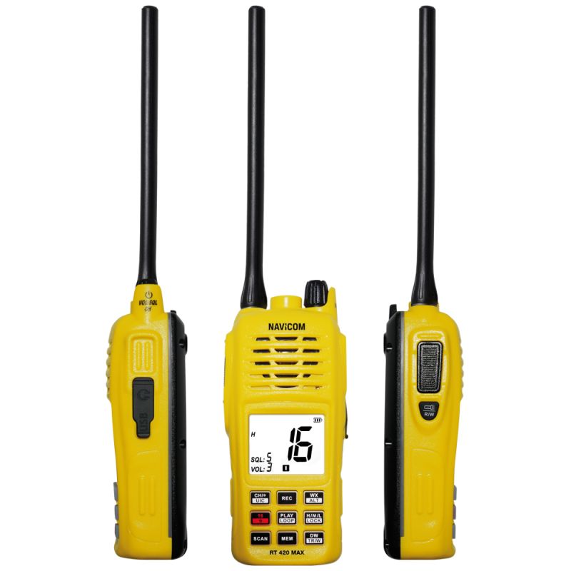 VHF Portable RT420 MAX - NAVICOM