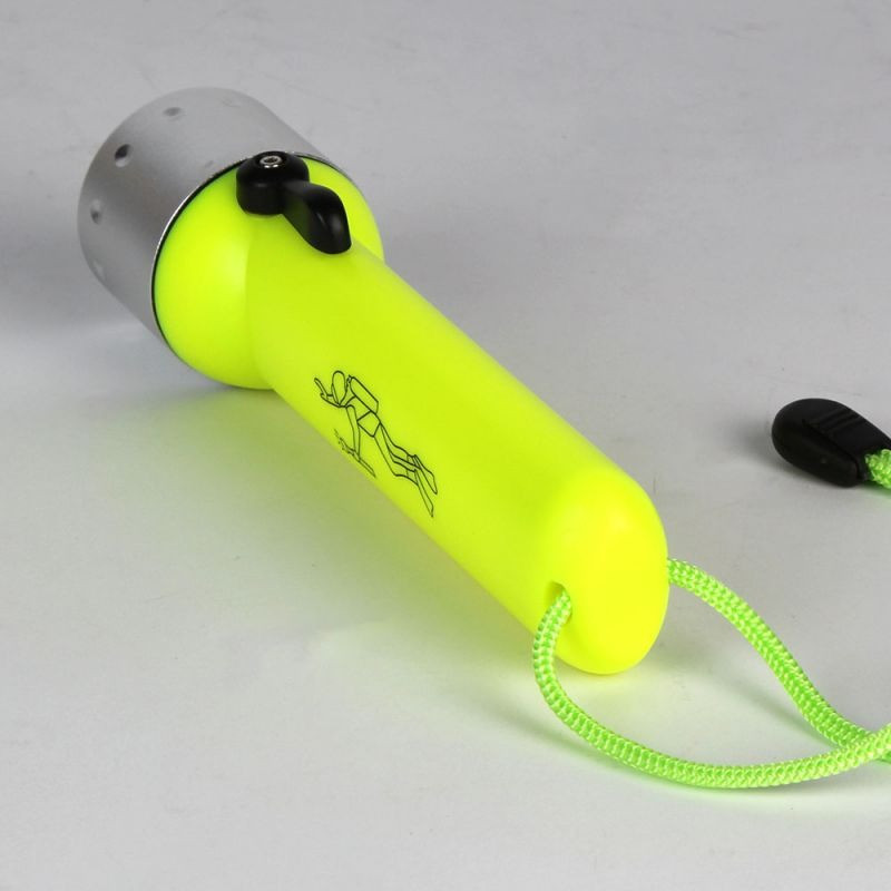 Lampe torche led sous marine etanche 120 lumens - irisco