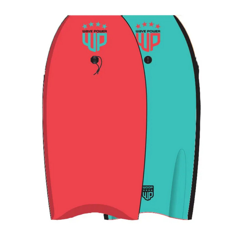 Bodyboard Aupa Hoff WOOP EPS WAVE POWER Rouge/Bleu 42" pas cher ...